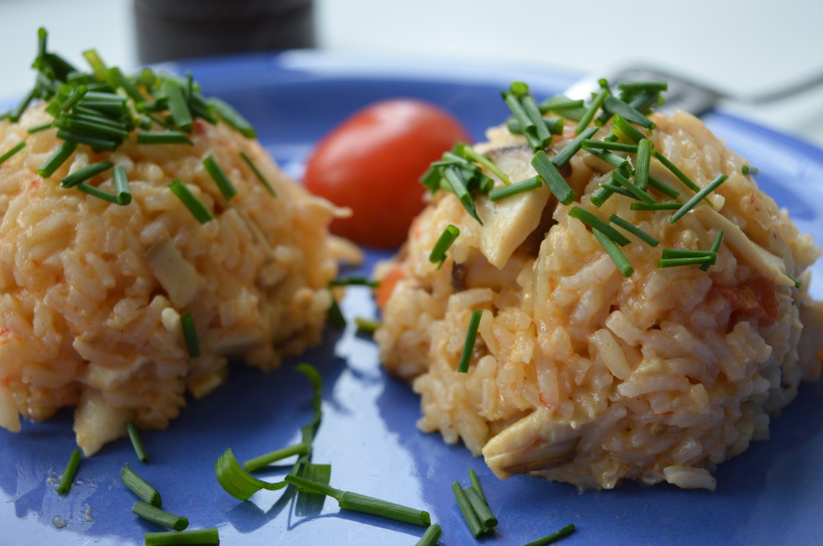Wild Mushroom & Tomato Risotto | cookslovak