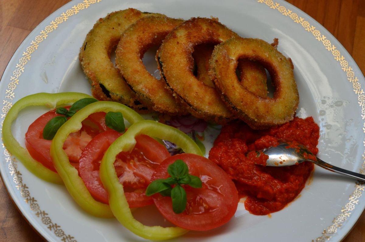 Fried Zucchini Rings | cookslovak